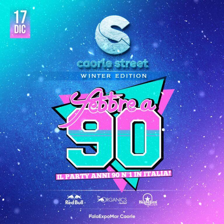 Febbre a 90 - Caorle Street Winter Edition | Boxer Ticket