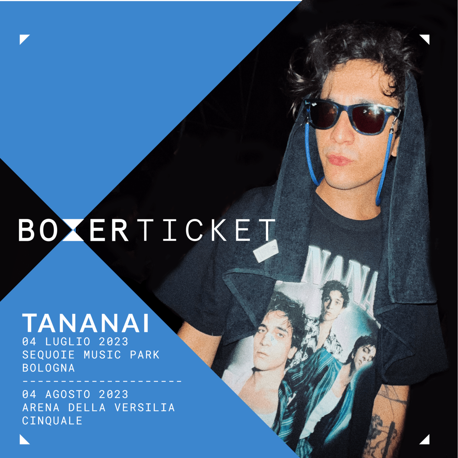 Tananai Tour Estivo | Boxer Ticket