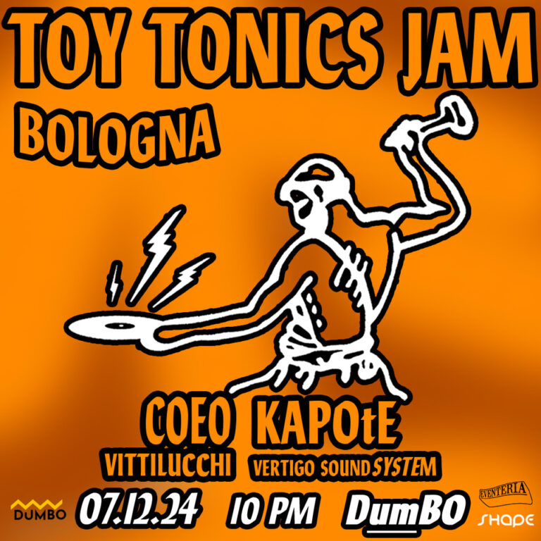 Toy Tonics Jam | Boxer Ticket